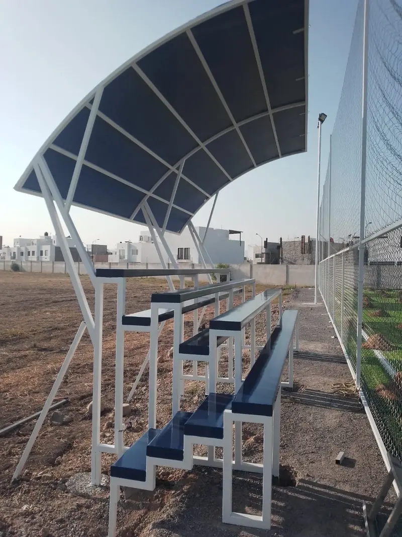 Gradas Metálicas para Canchas | Fabricación a Medida y Envío Nacional